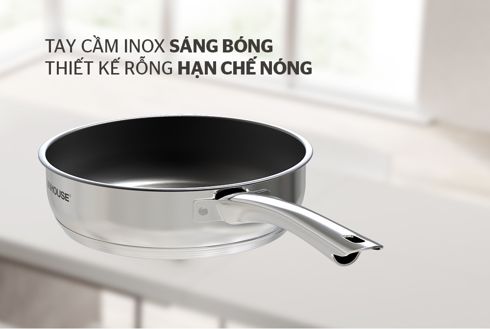 Sunhouse 5-bottom stainless steel pan IN20M2/IN24M2/IN26M2 - For all ...