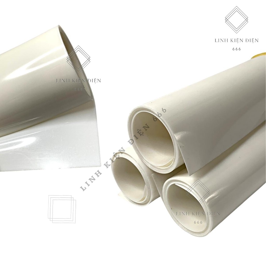 Glossy double-sided milky white heat-resistant insulating paper for ...
