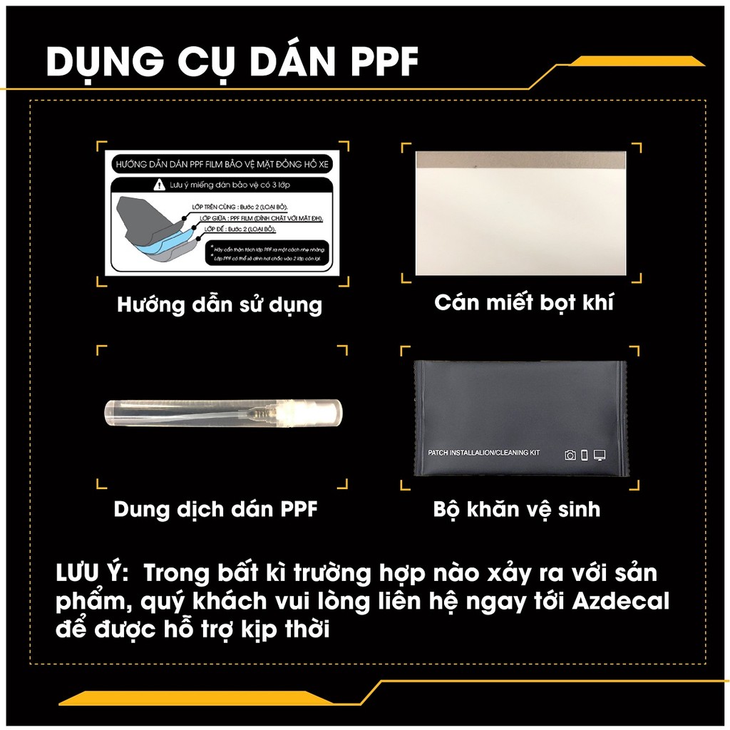 Ppf Sticker to Protect Motorcycle Dashboard Against Scratches (Honda ...