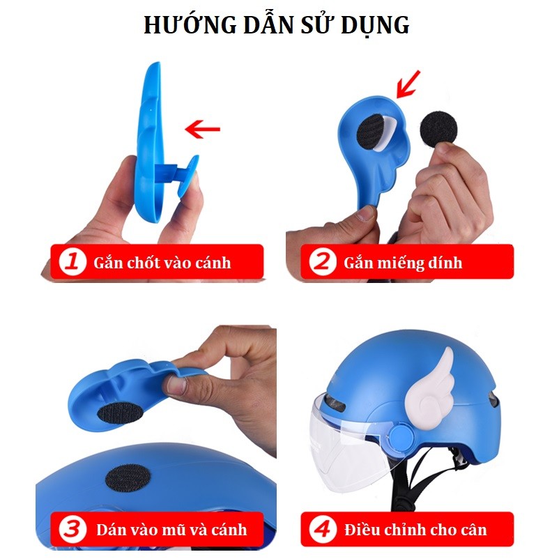 Very Beautiful Angel Wings - Helmet Accessories (1 Pair) | Shopee Malaysia