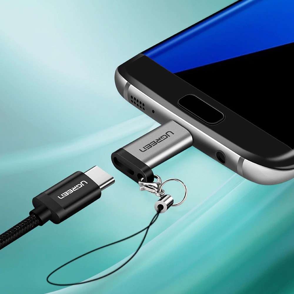 UGREEN US282 Type C to Micro USB port adapter | Charging and data ...