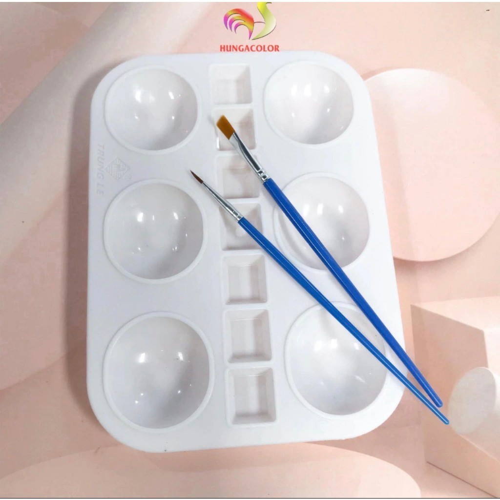 Plastic Acrylic Watercolor Tray Includes 3 Types and Many Designs for ...
