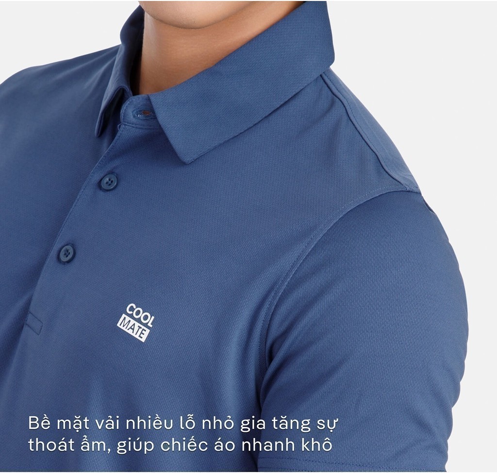 ProMax S1 Logo Coolmate Men's Sports Polo Shirt | Shopee Malaysia