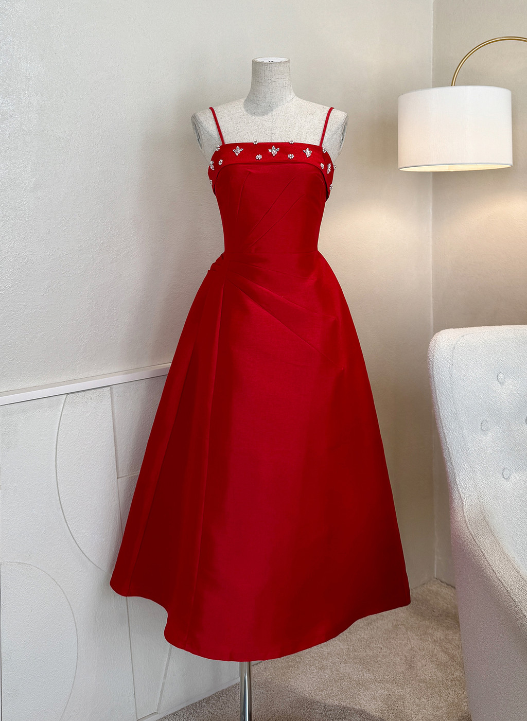 BBSTORE'S Elegant Ruffled Waist Formal Party Dress -D2842 | Shopee Malaysia