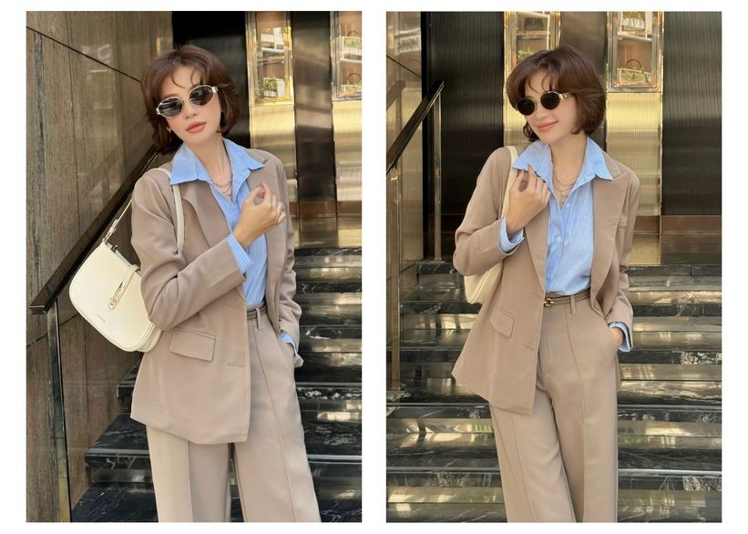 BBSTORE’S Office Blue Striped Linen Shirt - A3280 | Shopee Malaysia