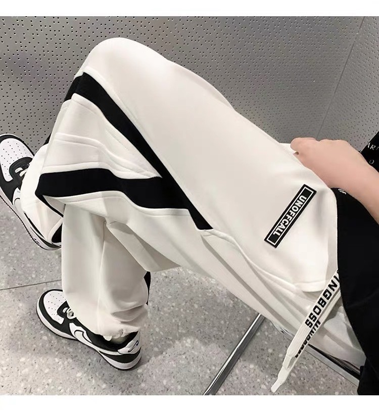 Unisex Men's and Women's Loose Sports Jogger Pants - Wide Leg Pants ...