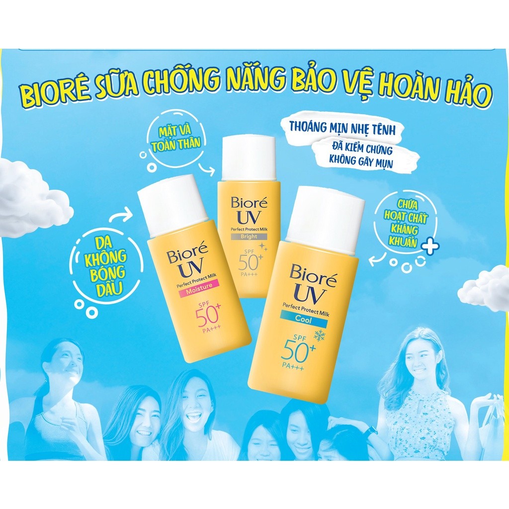 Biore Biore Perfect Protective Moisturizing Sunscreen Lotion Biore UV ...