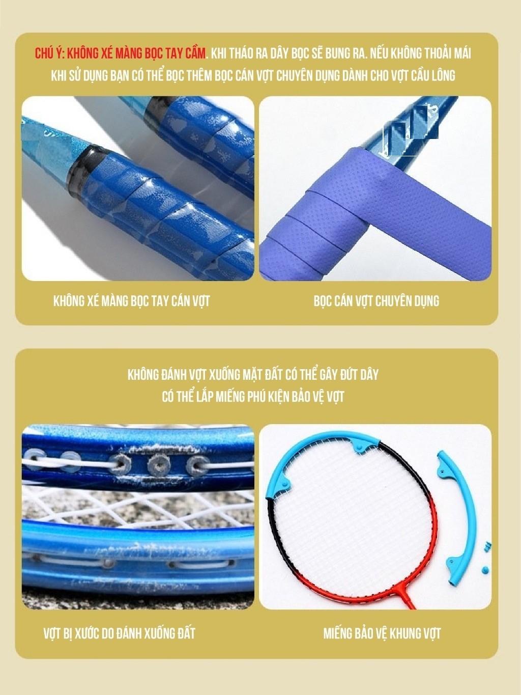 Badminton racket, pre-strung badminton racket set of 2 super light iron ...