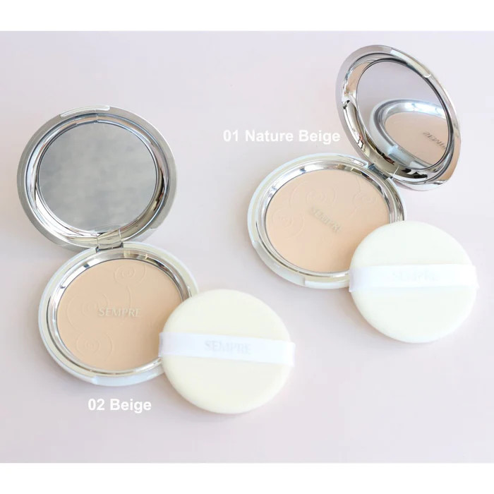 Genuine Korean GEO Semper Happy and Please Pact Powder has 2 tones at ...