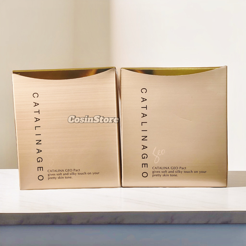 Genuine Korean GEO Semper Happy and Please Pact Powder has 2 tones at ...