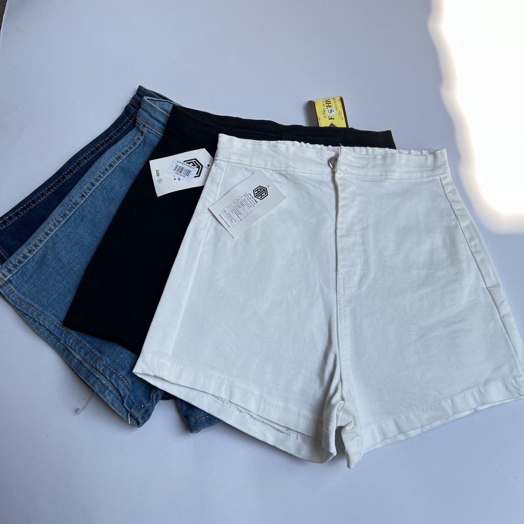 Women'sShorts - High-waistedShorts without pockets - Q01 | Shopee Malaysia