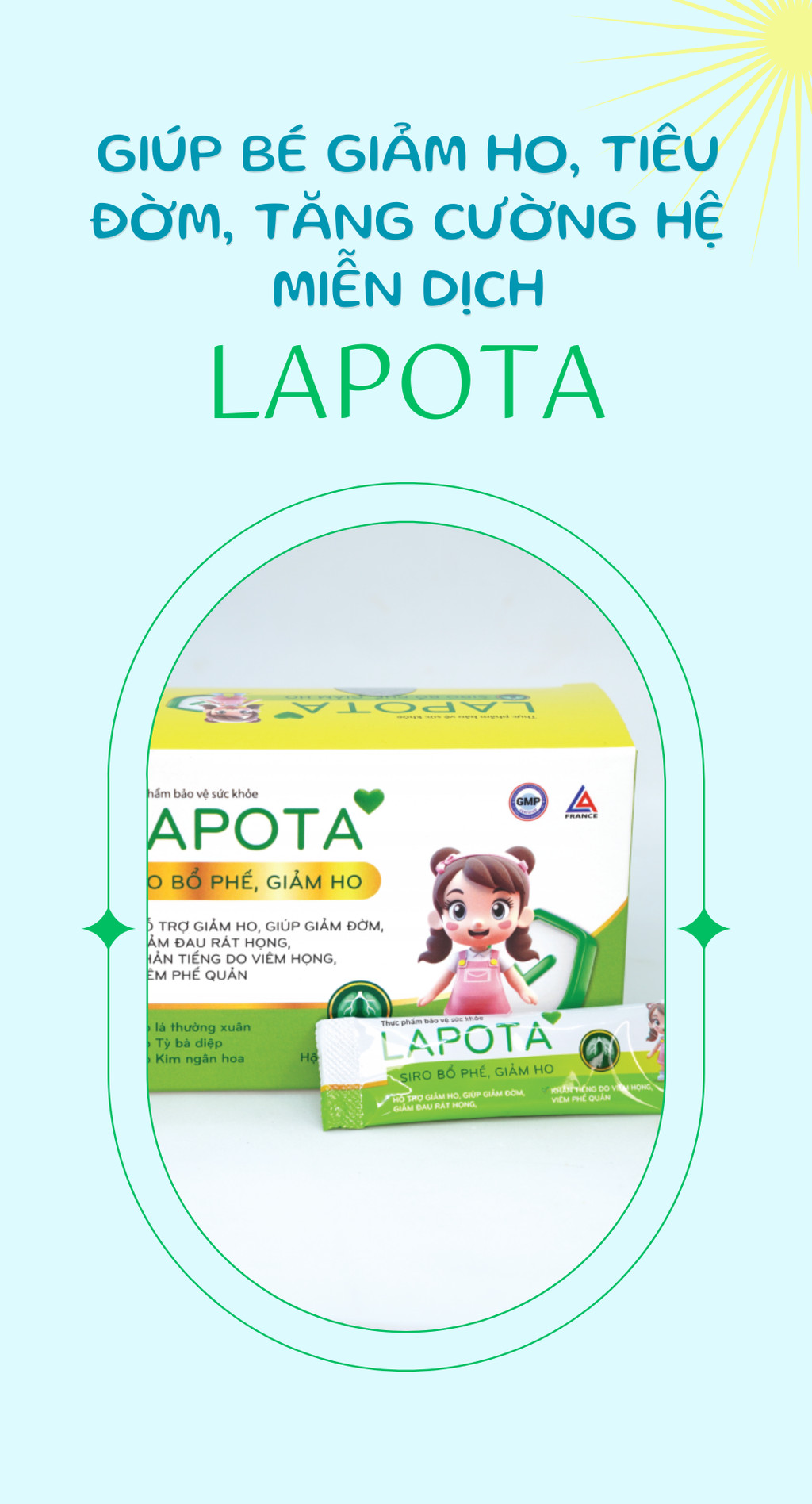 [GIFT] Lapota syrup in packet form supports lung health, clears phlegm ...