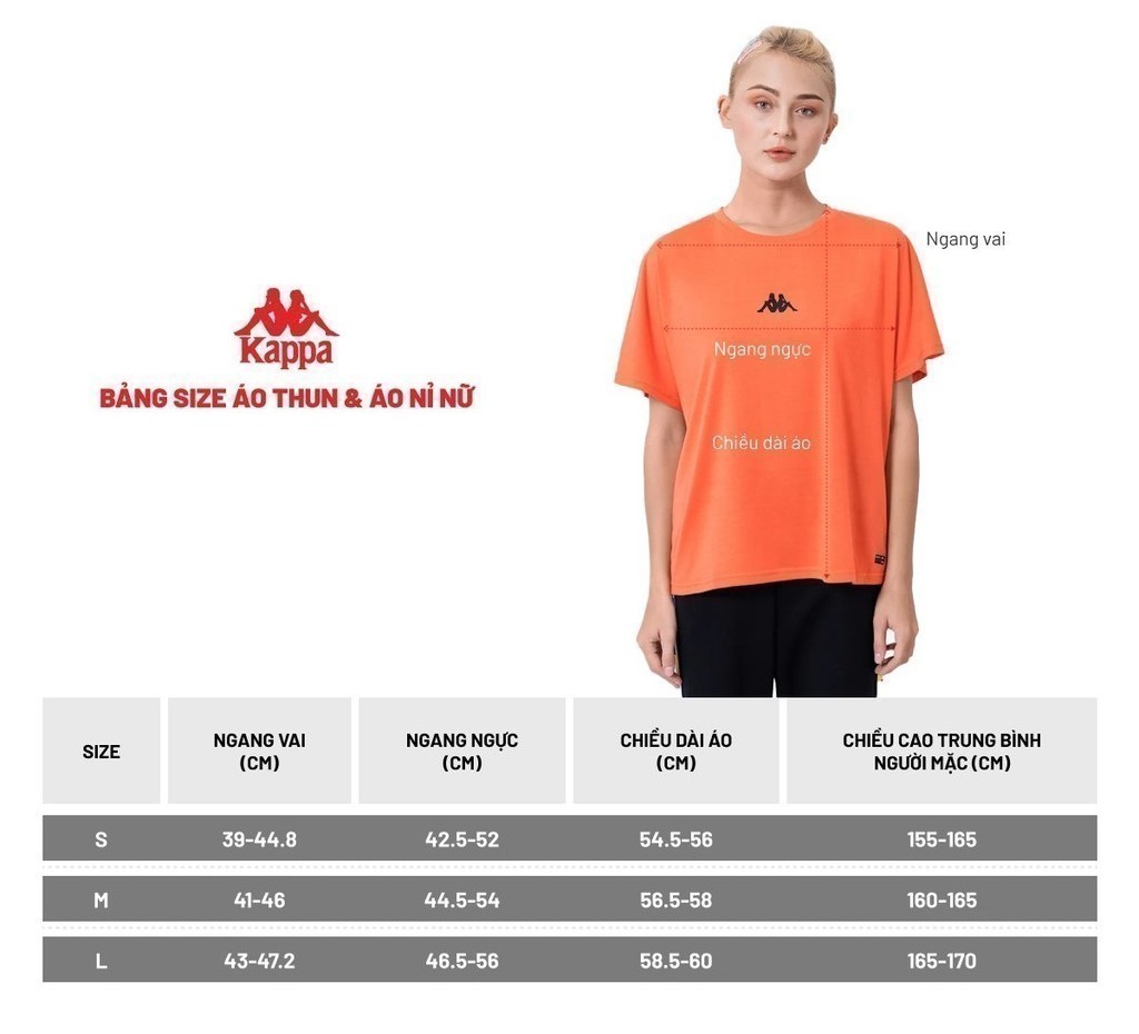 Brand name KAPPA women's t-shirt 24419170977_K0C42TD09 | Shopee Malaysia