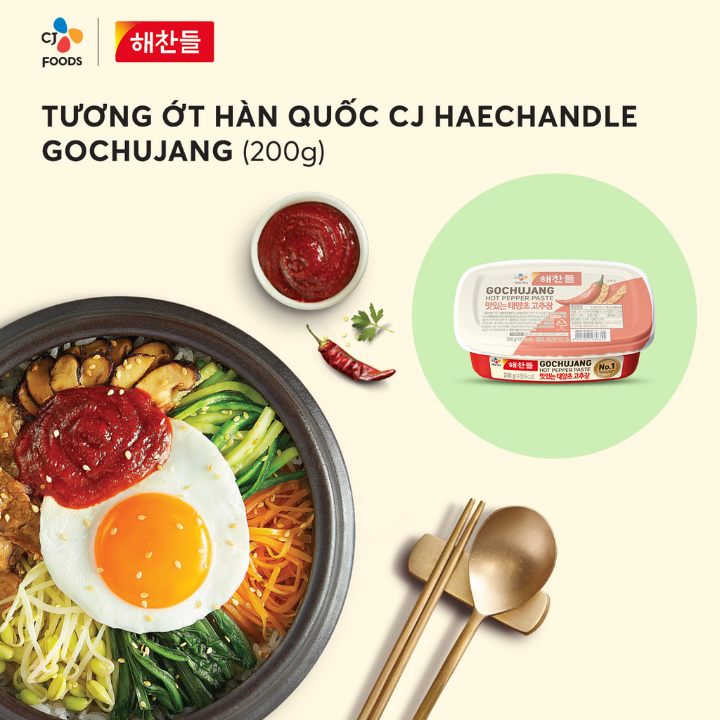 Haechandle Korean Gochujang chili sauce box 200g or 500g | Shopee Malaysia