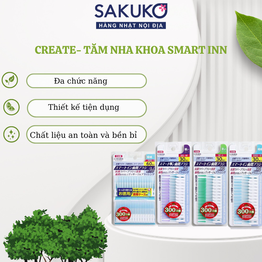 Smart Inn Dental Toothpicks Super Small Size, Box of 30 Create Dental ...