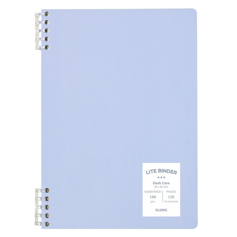 Dash caro notebook with plastic cuffs at both ends B5 120 pages 100gsm ...