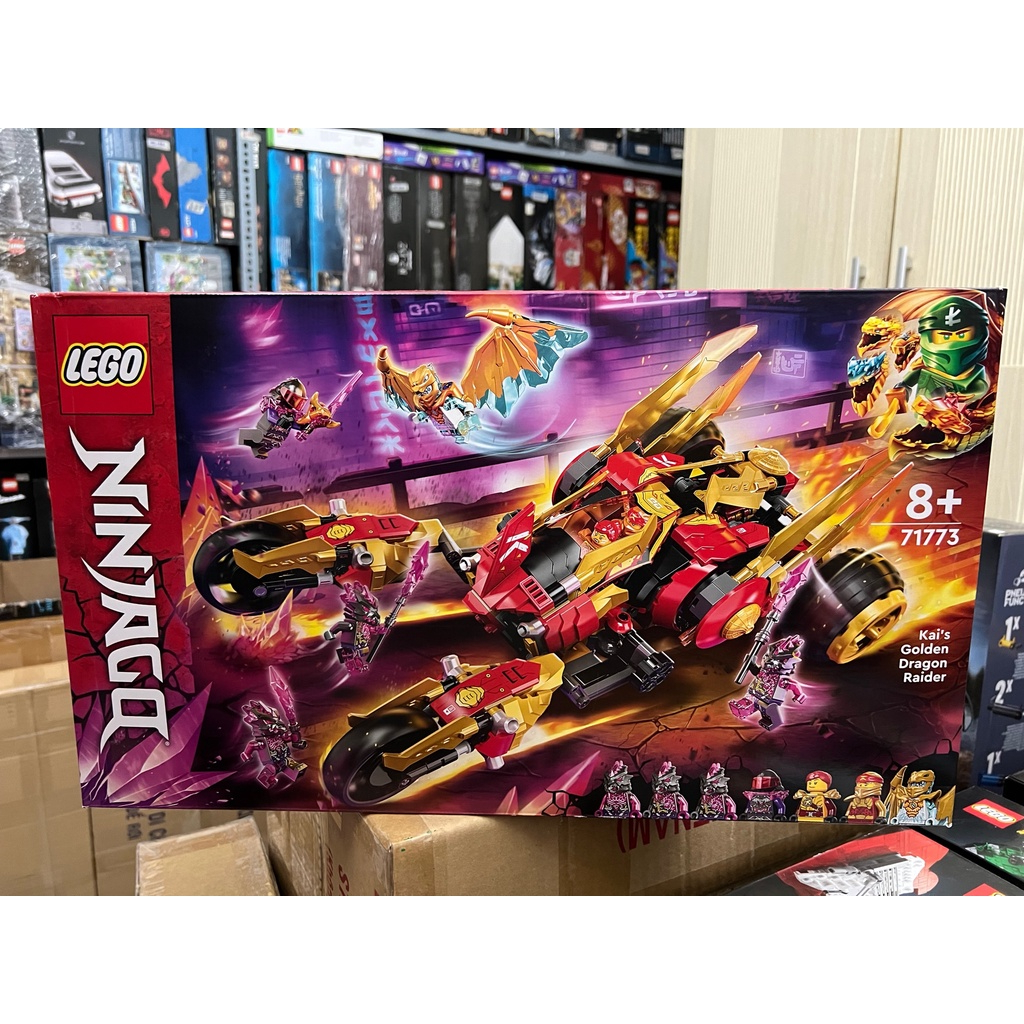 - Lego 71773 - Ninjago - Kai's Golden Dragon Raider - Kai's Golden ...