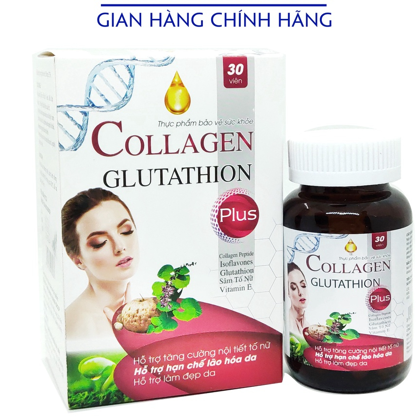 Glutathion Plus Collagen Beautiful Oral Tablet - Reduces Pigmentation ...