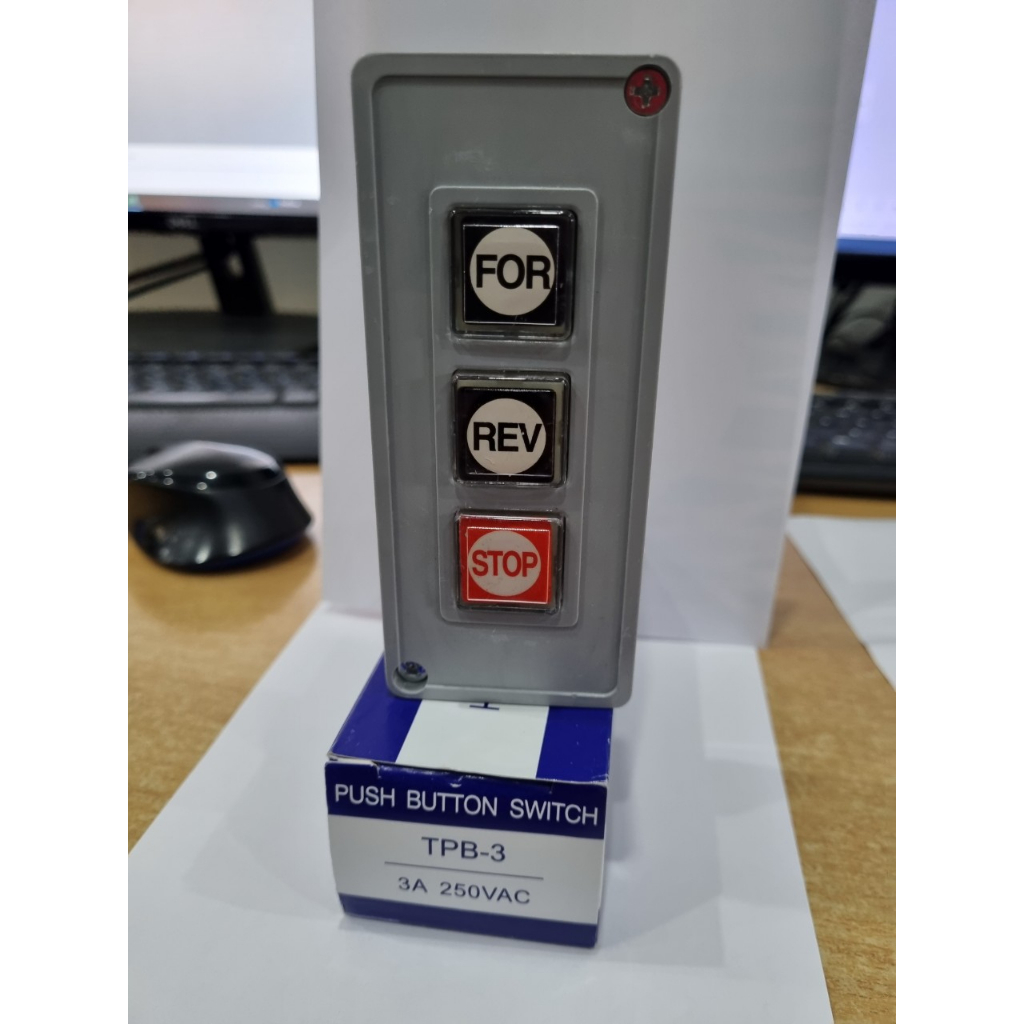 Tpb-3 250VAC-3A Push Button Box and TPB-2 Push Button Box | Shopee Malaysia
