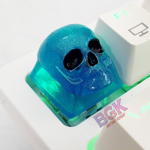 Very Beautiful Blue Crystal Trans-LED Keycap for Mechanical Keyboard ...
