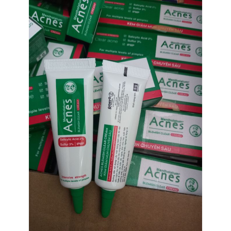 Acnes intensive acne reduction cream (sample) | Shopee Malaysia