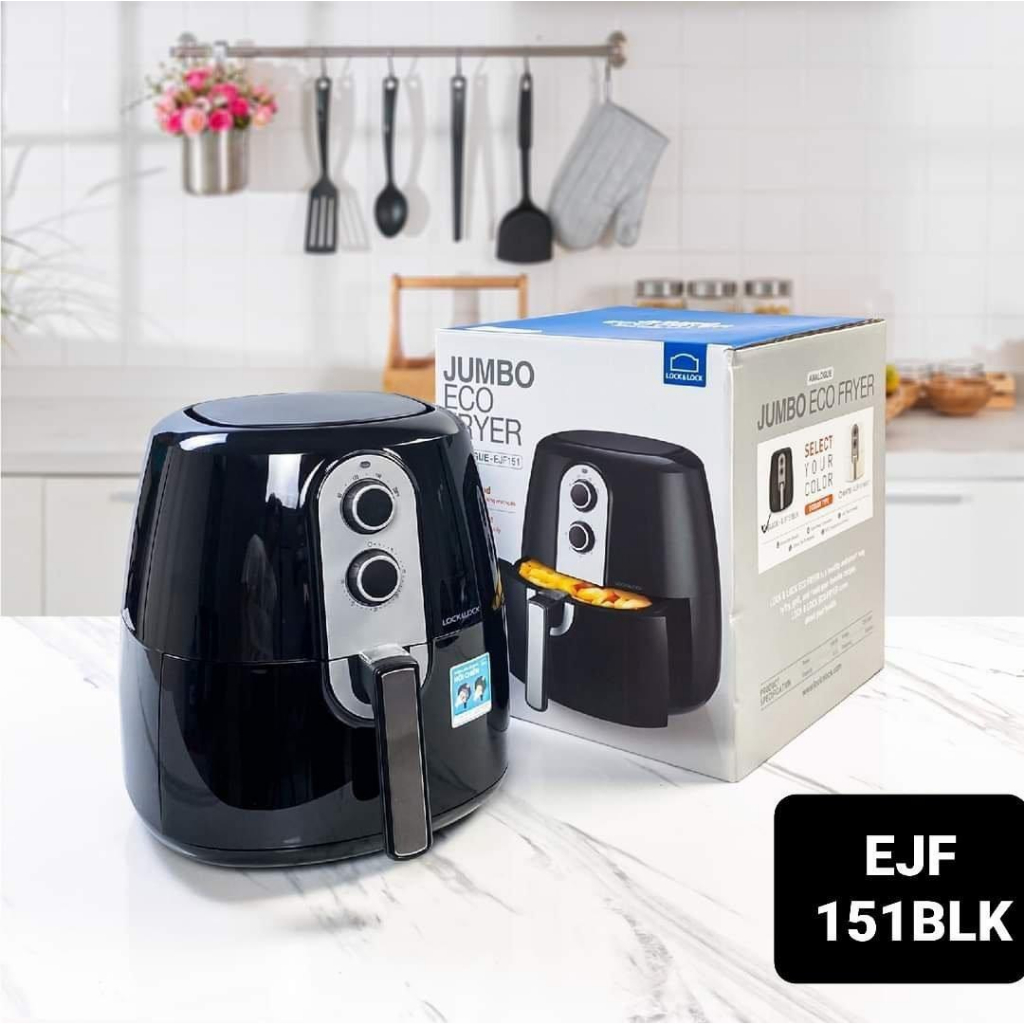 Lock&lock EJF151 Oil-Free Fryer (5.2L) - Genuine Product | Shopee Malaysia