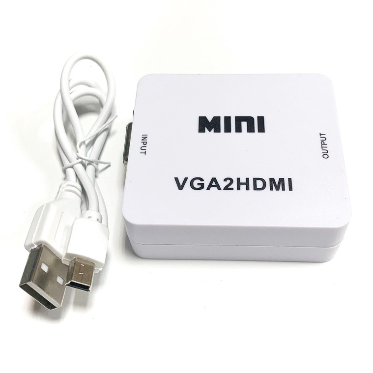 Vga to HDMI conversion Box, From VGA port of PC and Laptop convert to ...