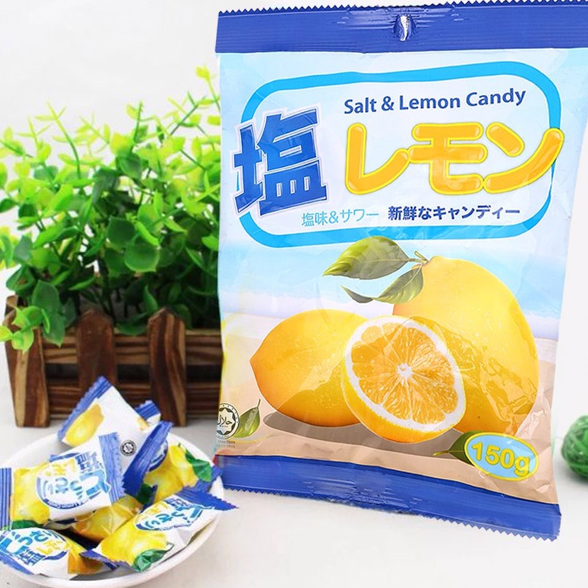 Combo 5 PACKAGES OF MALAYSIA SALT LEMON CANDY & LEMON CANDY - 150gr ...