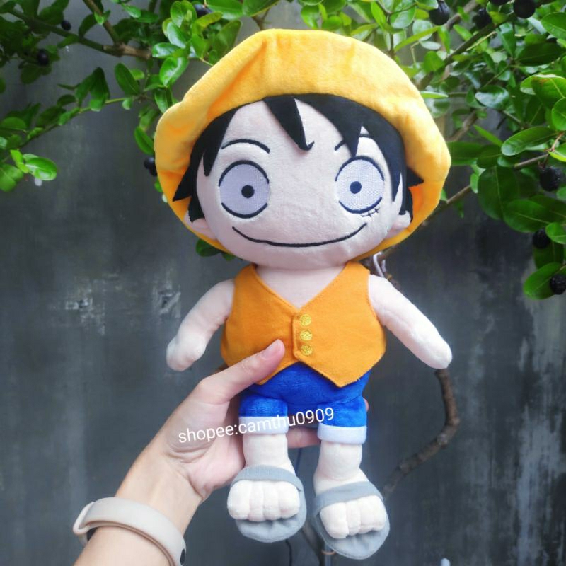 Luffy-one piece pirate island teddy bear | Shopee Malaysia