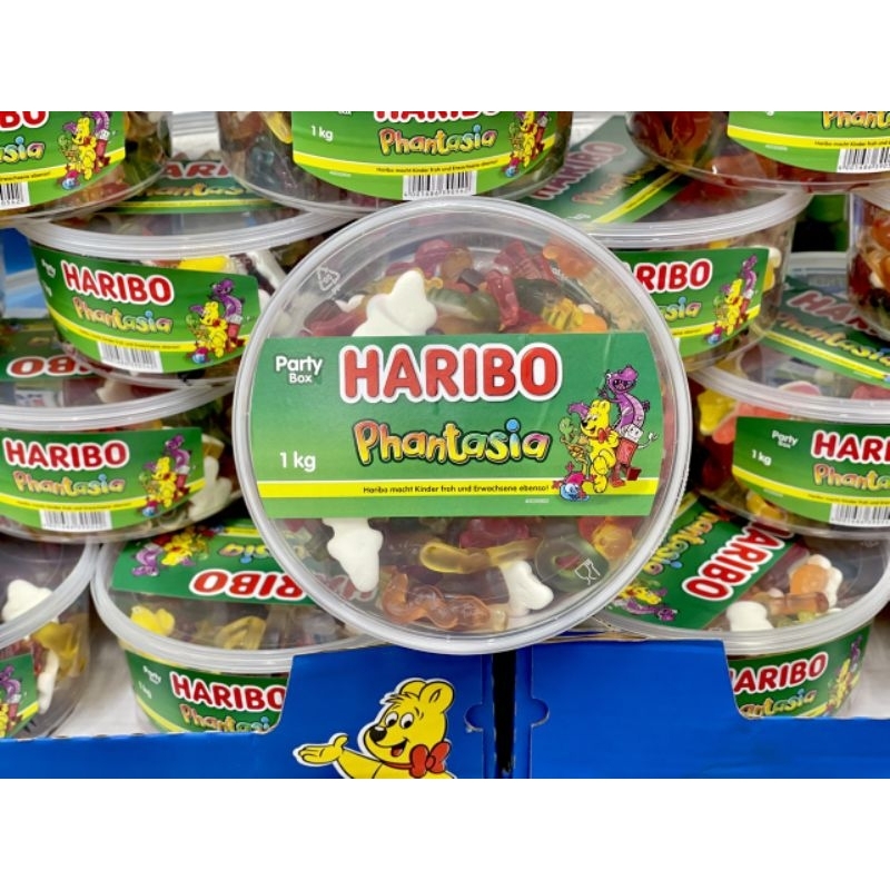 Haribo PHANTASIA marshmallows, imported from Germany, 1000g jar ...