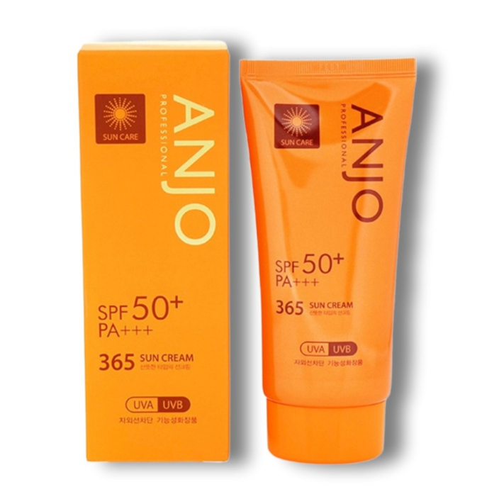 Korean SUNSCREEN ANJO PROFESSIONAL 365 SUN CREAM SPF50+ PA+++ 70g ...