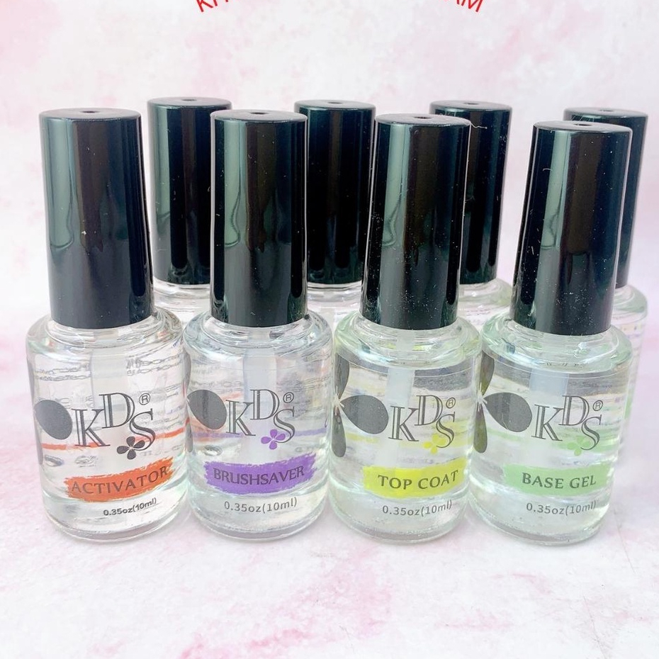 Kds Powder Dipping Solution 10ml - KDS Base Activator Top Brushesaver ...