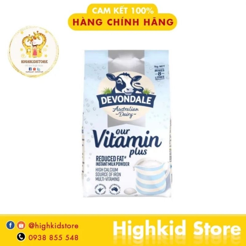 Fresh Milk Devondale plus vitamin 1kg | Shopee Malaysia