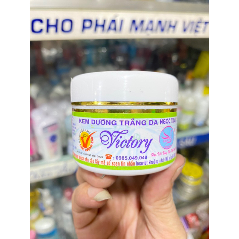 Victory moisturizing skin whitening cream 15g from HOA VIET company ...