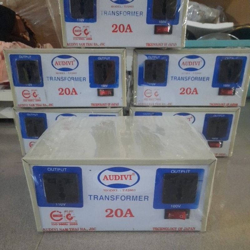 Transformer, Transformer 2 KVA - 20A converts 220v to 100v using ...