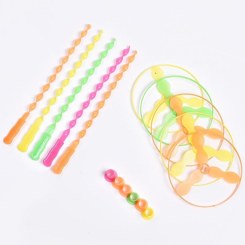 Retractable Plastic Pinwheel Toy Flying into the Sky | Shopee Malaysia