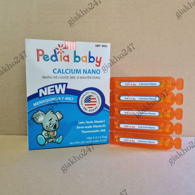 Pediababy Calcium nano Calcium supplement, height growth, anti-rickets ...