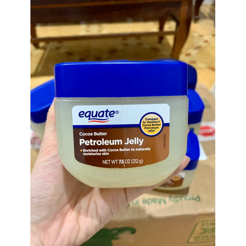 Equate moisturizing skin cocoa butter petroleum jelly 212g USA | Shopee ...