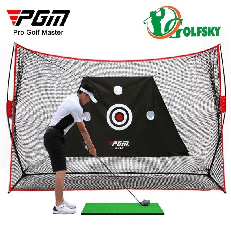 Pgm's newest 2023 swing and chipping practice ball net cage frame ...