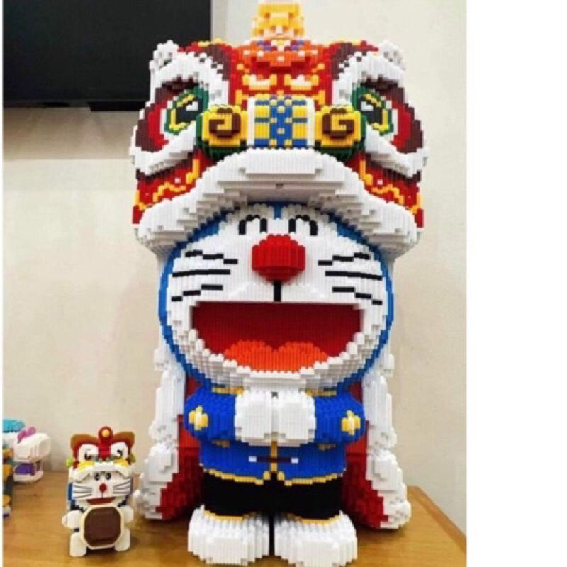 Assembled model of Doraemon God of Wealth, God of Wealth Cat 91-65 cm ...
