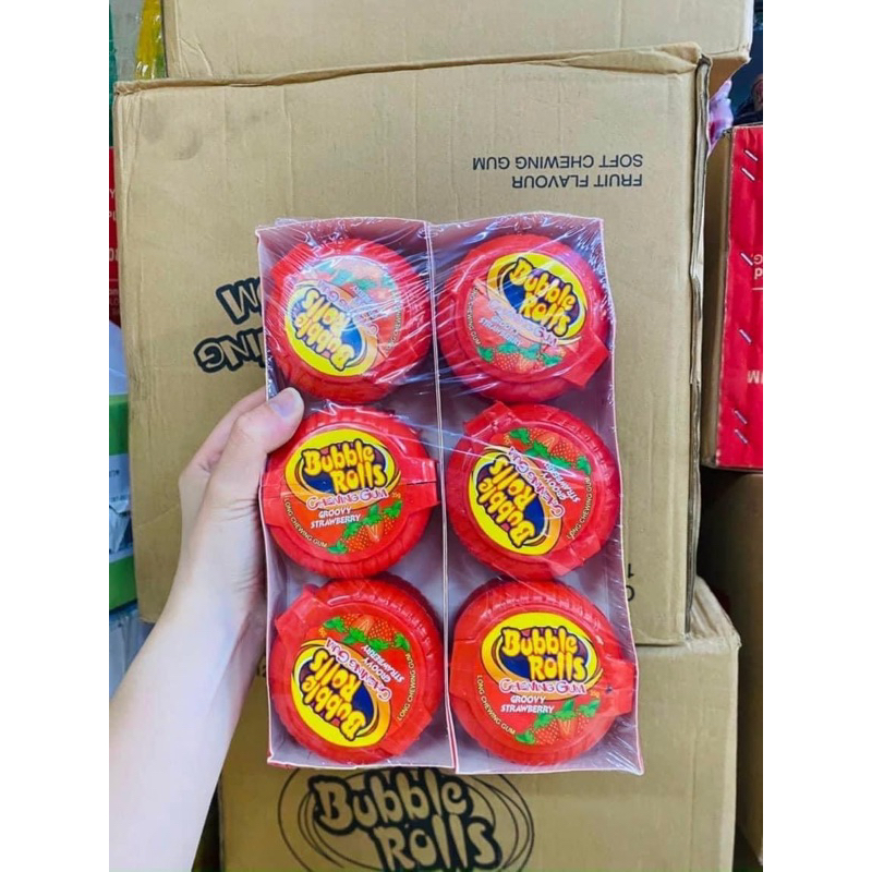 Bubble Rolls Super Long gum Bubble Rolls 35g | Shopee Malaysia