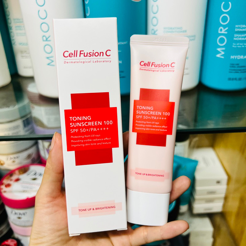 Cell Fushion C Toning Sunscreen 100 SPF 50+ PA++ 100ml | Shopee Malaysia