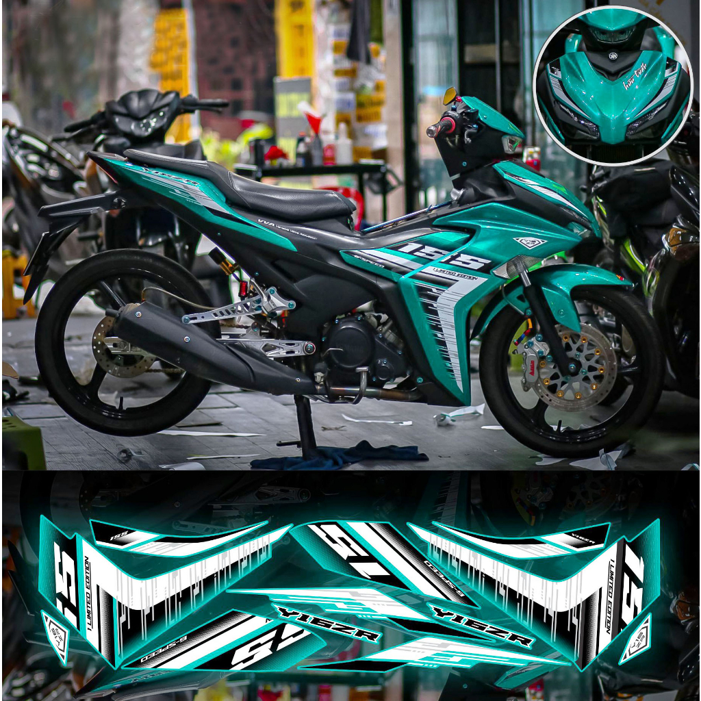 Premium Exciter 155 stamp with all colors to choose from MS002 | Shopee ...