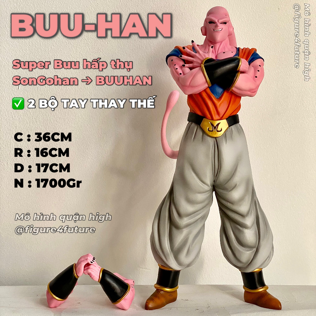 Very beautiful BuuHan Ma Bu Model 36cm tall - Majin Buu - SuperBuu ...