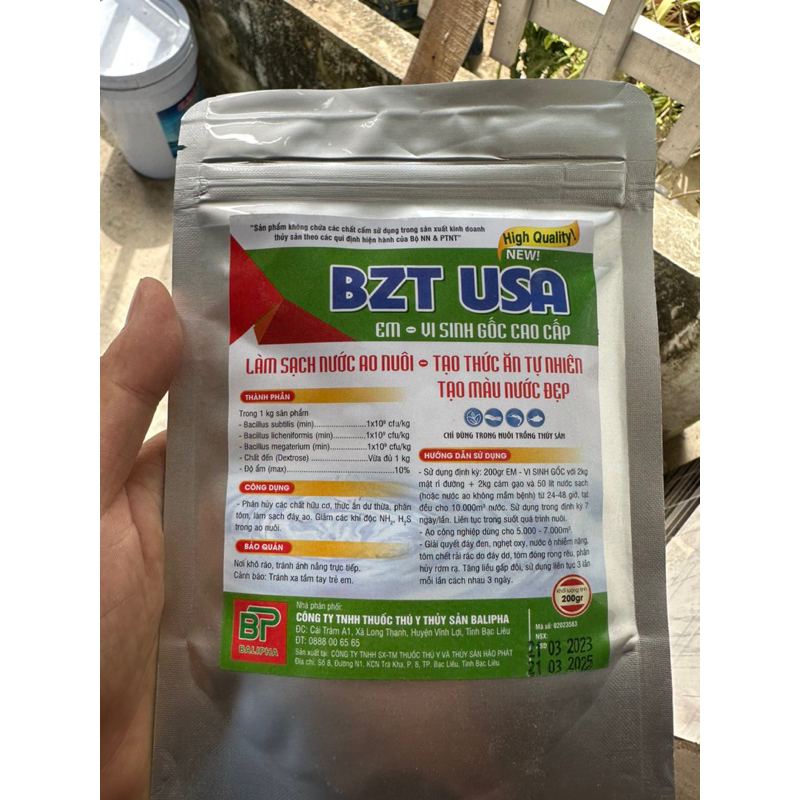 [BUY 5 get 1 free]- BZT USA EM - HIGH QUALITY ORIGINAL MICROBIOLOGY - used as water color, bait ...