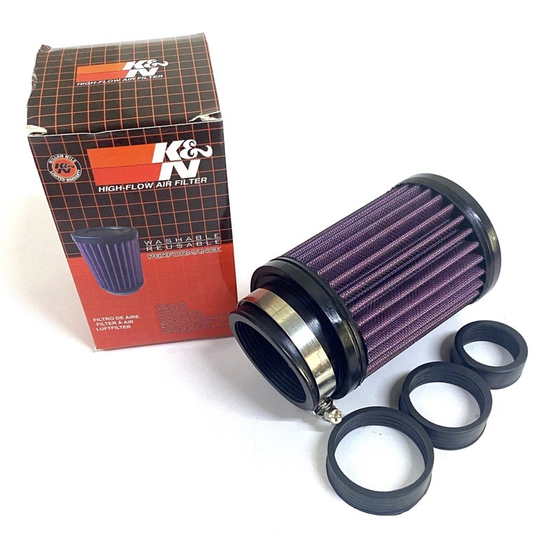 K&n acceleration exhaust cylinder air filter for all types of vehicles ...