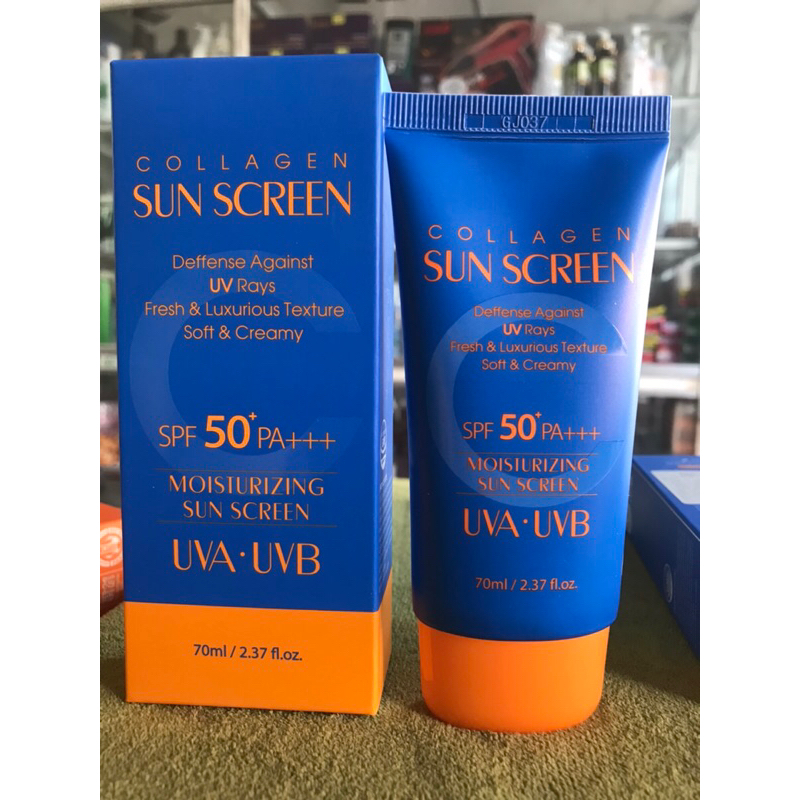 3w CLINC SUN COLLAGEN Sunscreen SPF 50+ PA+++ 70ml | Shopee Malaysia