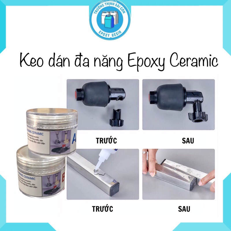 Epoxy Ceramic Glue Multipurpose Glue for Stone, Wood, Waterproof ...
