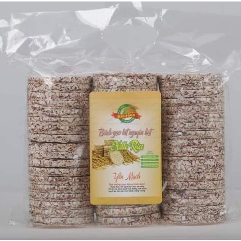 Hello Rice diet brown Rice cake, whole grain brown Rice cake 500gr ...