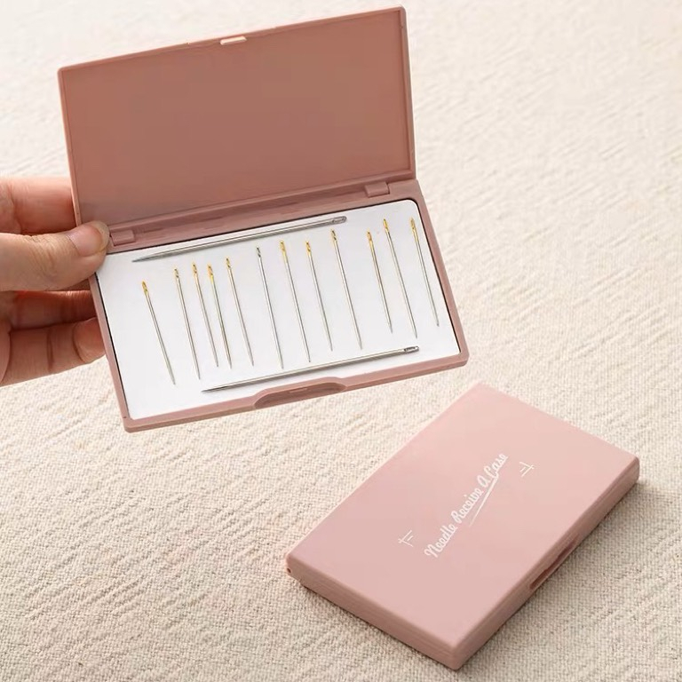 Pastel Pink Handmade Sewing Needle Box | Shopee Malaysia
